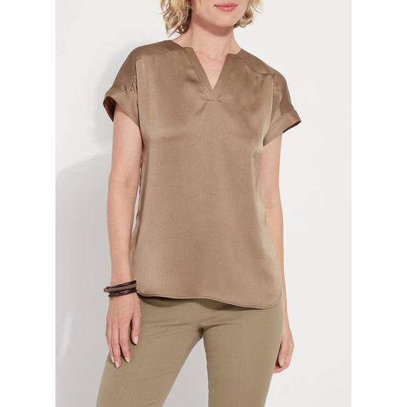 Lysse | Tops | New Lysse Caroline Vneck Top In Olive Leaf | Poshmark